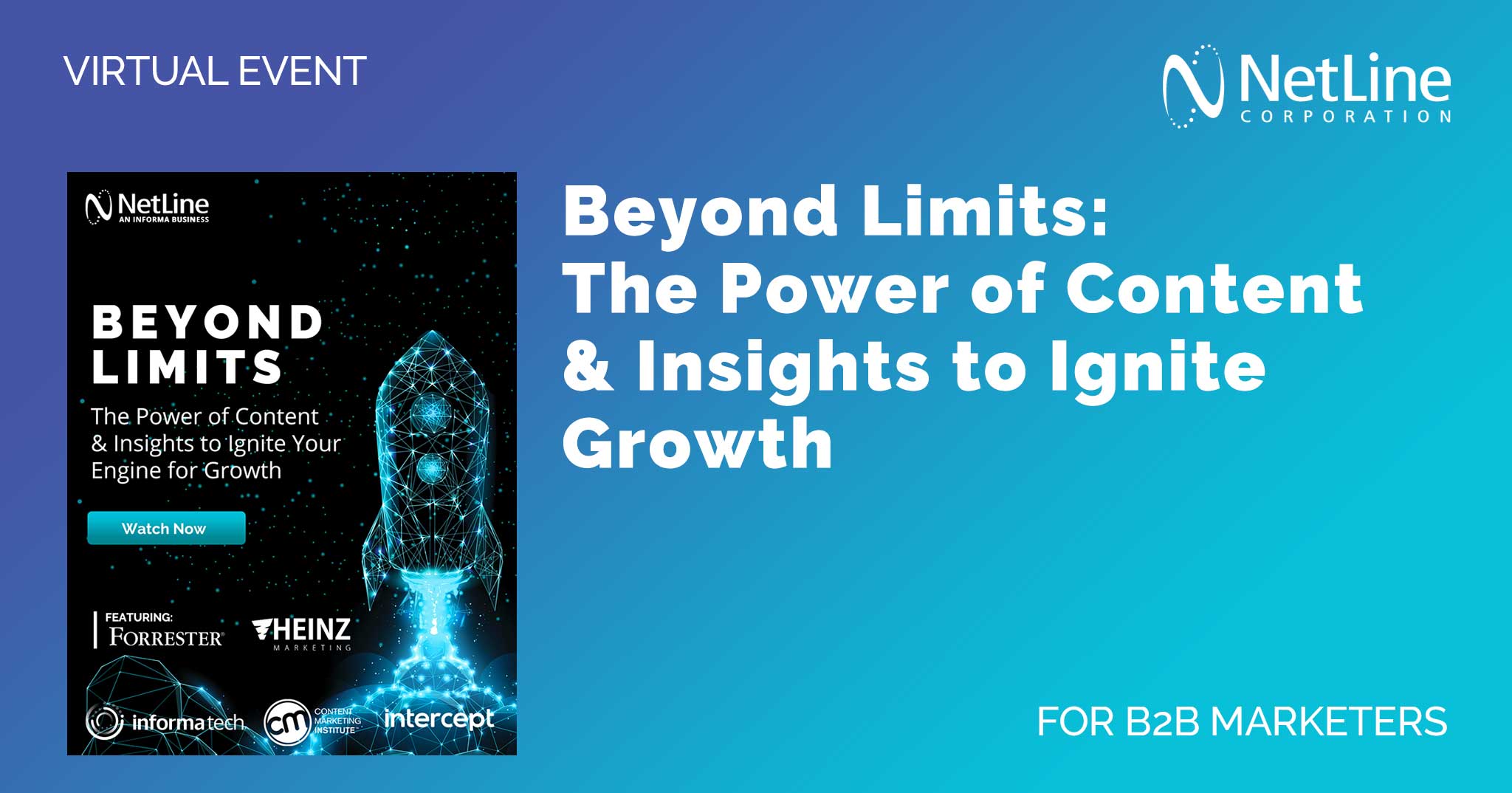 NetLine Webinar: Beyond Limits: The Power of Content & Insights to ...