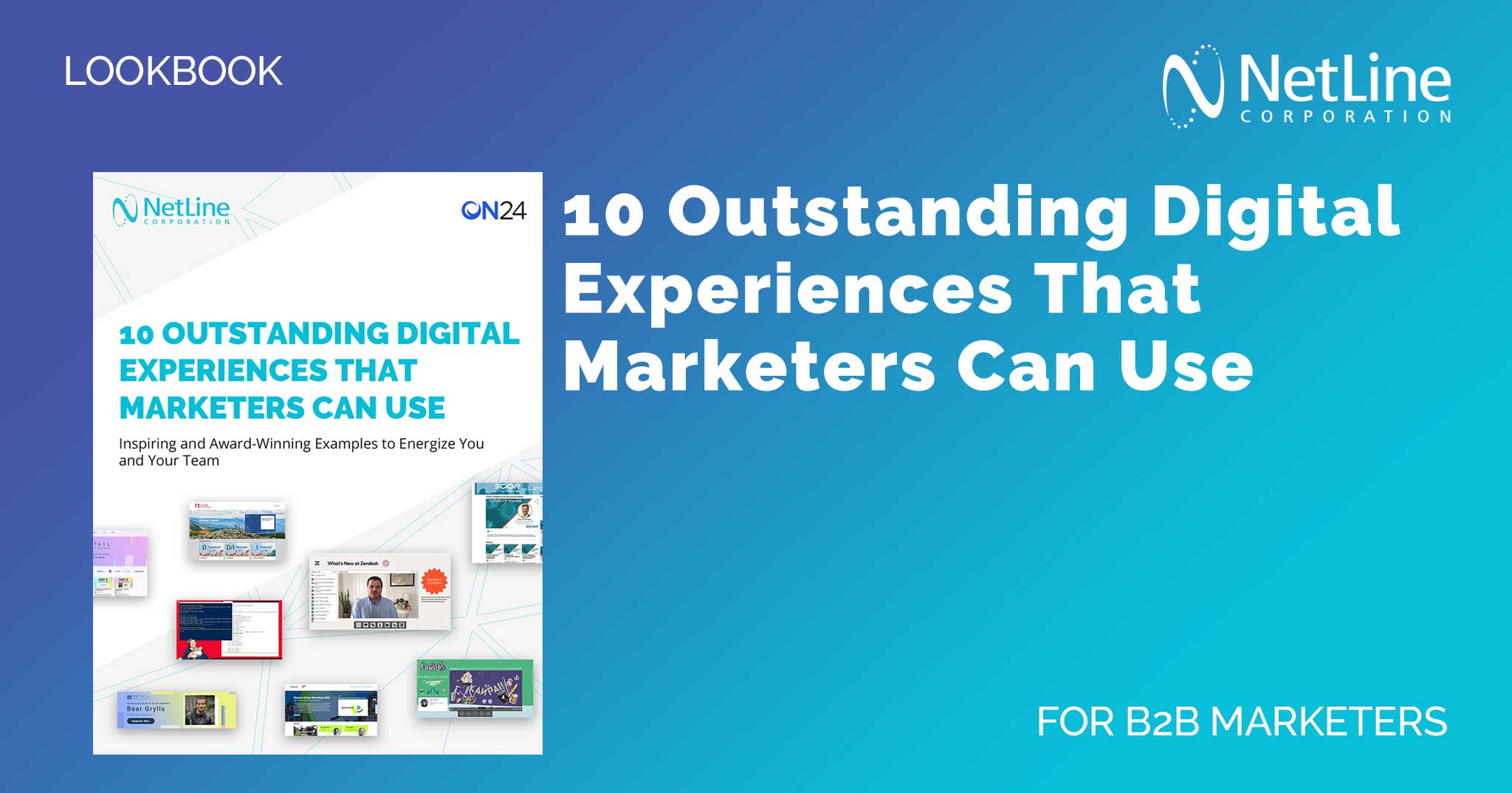NetLine Lookbook: 10 Outstanding Digital Experiences That Marketers Can Use