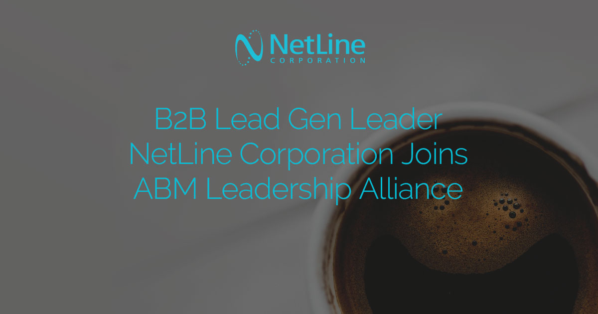NetLine Newsroom: B2B Lead Gen Leader NetLine Corporation Joins ABM ...